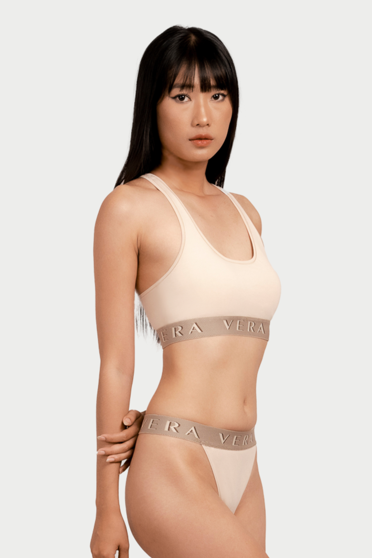 Quần Thong & V-strings nữ Vera by Chipu Cotton Compact trơn - C0011 - Vera Vietnam