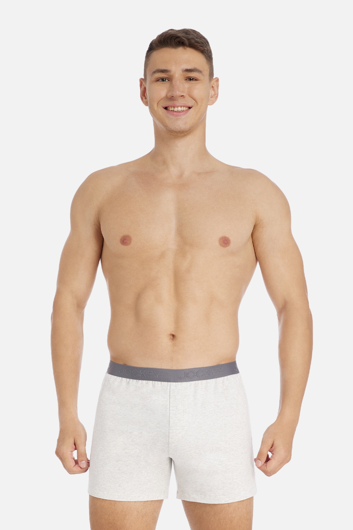 Quần lót nam Jockey dáng Knit Boxer - 1168 - Jockey Vietnam