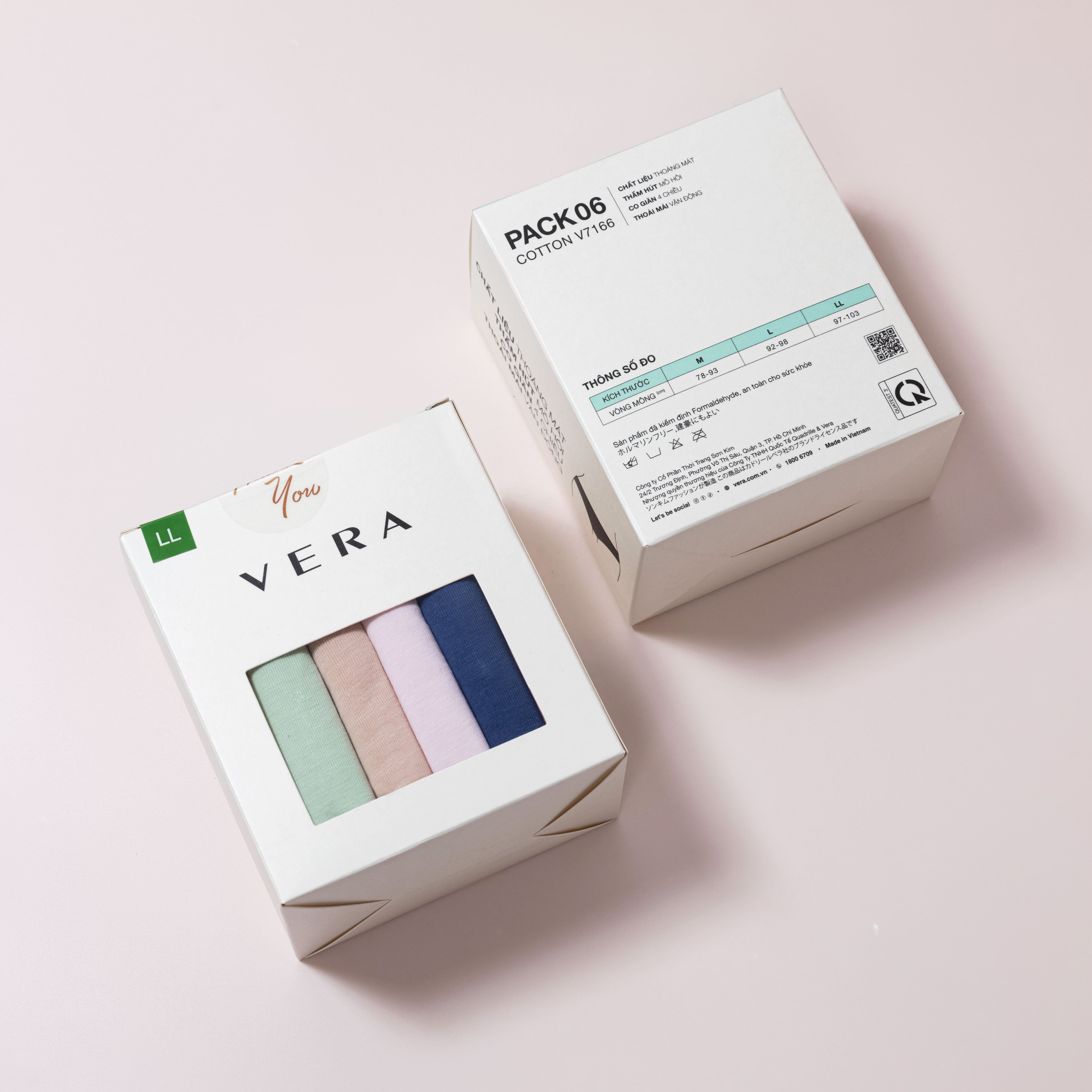 Combo pack love Vera cotton 7166 - Vera Vietnam